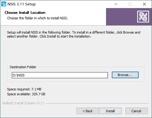 NSIS下载安装和使用教程（附安装包，适合新手）_nsis 3.11-CSDN博客