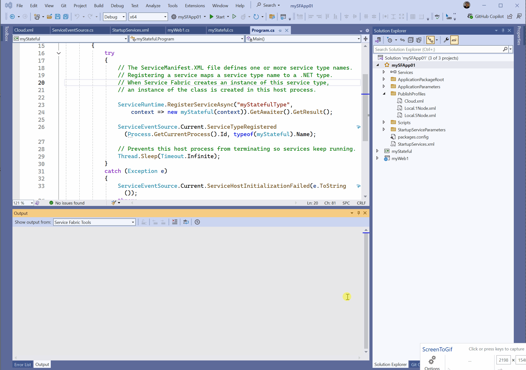 【Azure Fabric Service】演示使用PowerShell命令部署SF应用程序(.NET)-CSDN博客