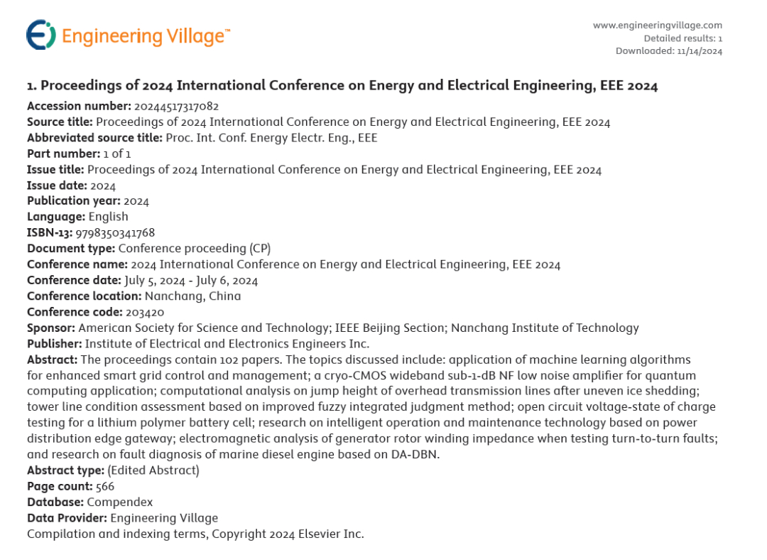 会议征稿｜IEEE第三届能源与电气工程国际学术会议(EEE 2026)_电气会议-CSDN博客