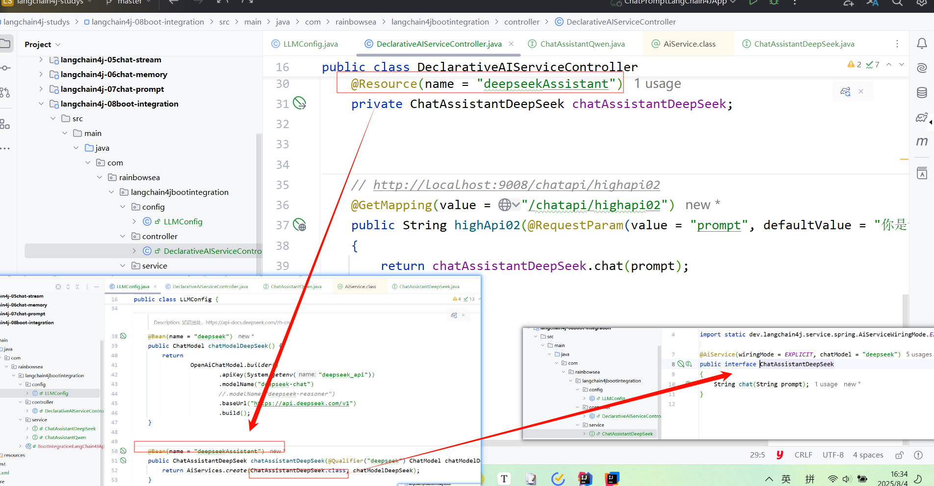 LangChain4j + 整合 Spring Boot_langchain4j.servlet.encoding-CSDN博客
