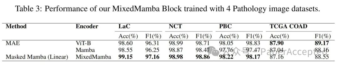 医图论文 ICLR‘25 | Masked Mamba: 基于Mamba的病理图像分类的自监督框架_masked mamba: an efficient self-supervised ...