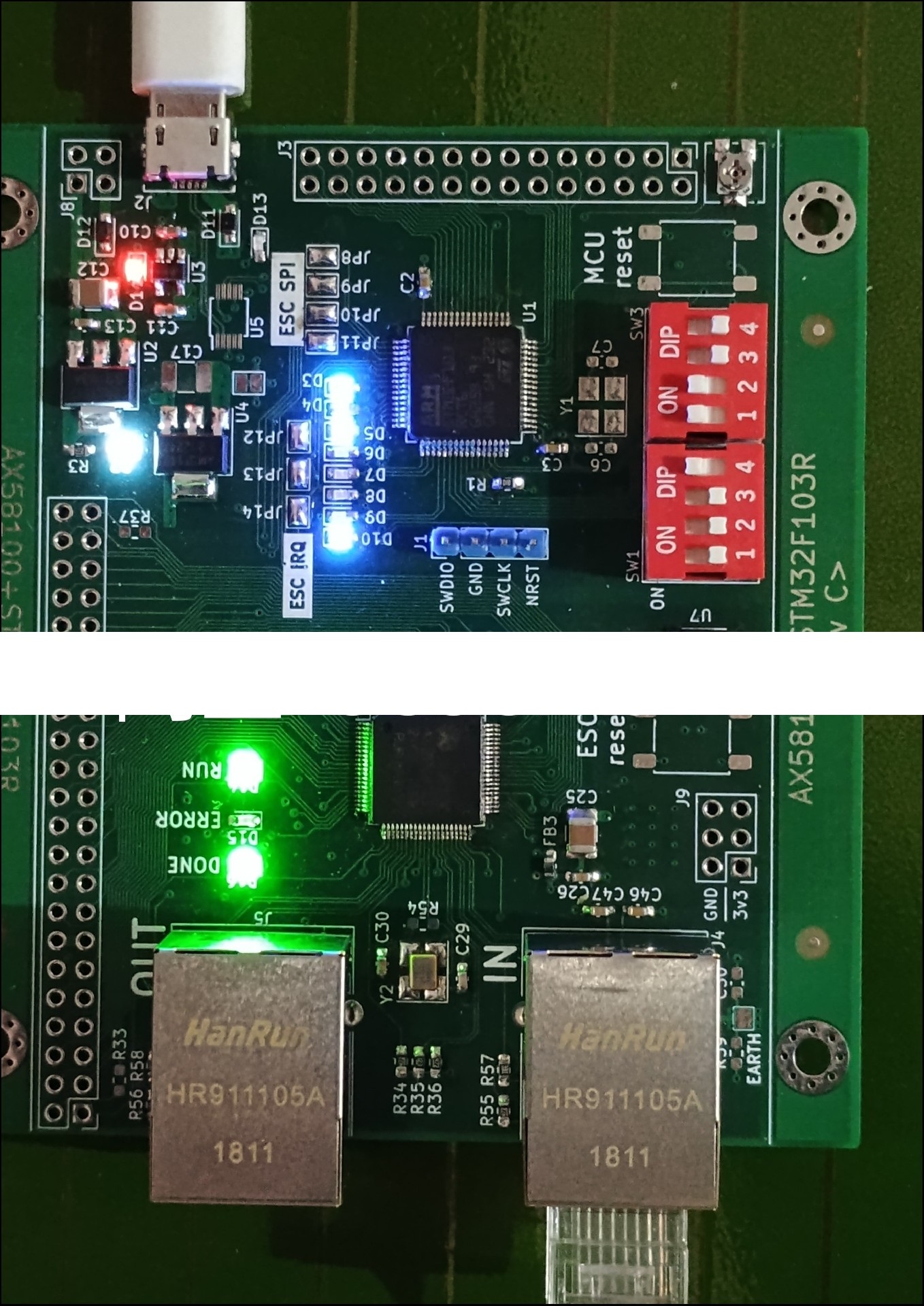 EtherCAT总线通信学习资料，一手资料。 提供基于stm32 mcuAX58100 ESC...-CSDN博客