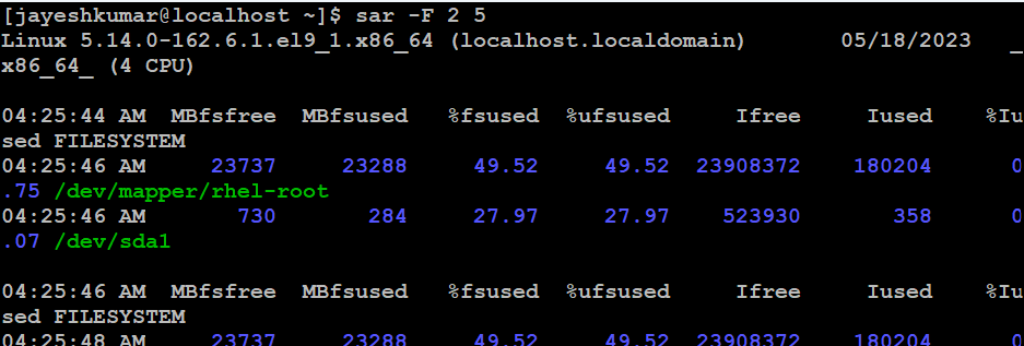 SAR command in Linux to monitor system performance-CSDN博客