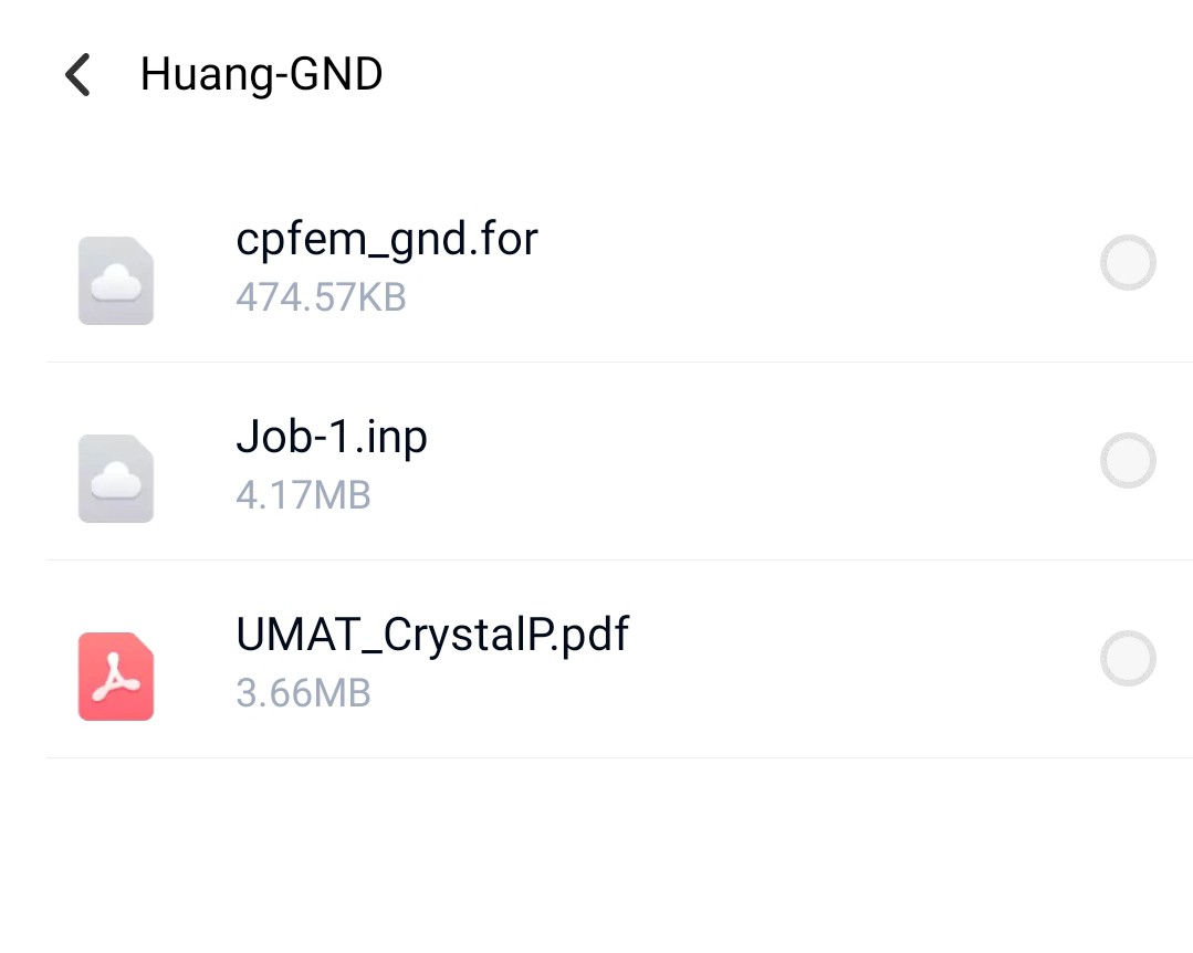 ABAQUS UMAT子程序实现应变梯度塑性理论模拟损伤和断裂的分析 (包含的文件如图所示，pdf详细介绍子程序的_abaqus umat能实现应变软化-CSDN博客