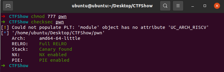 CTFshow-pwn入门-前置基础（pwn0~34）WP_pwn入门5-34-CSDN博客