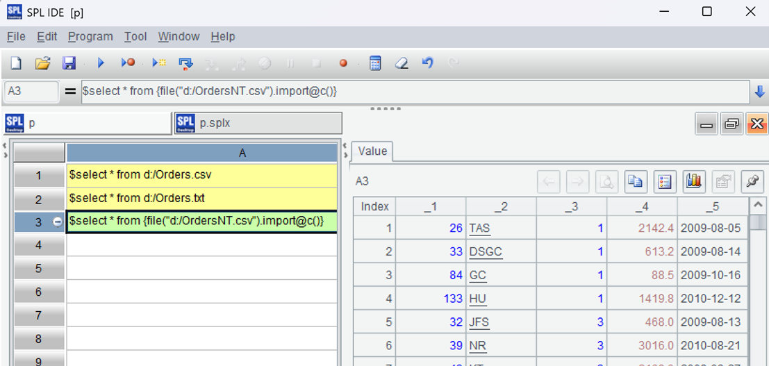 如何用 esProc SPL 在 csv 文件上执行 SQL-CSDN博客