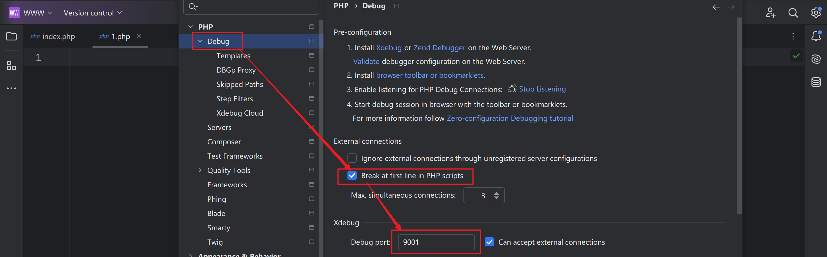 PhpStorm+phpstudy调试xdebug及调试时长-CSDN博客