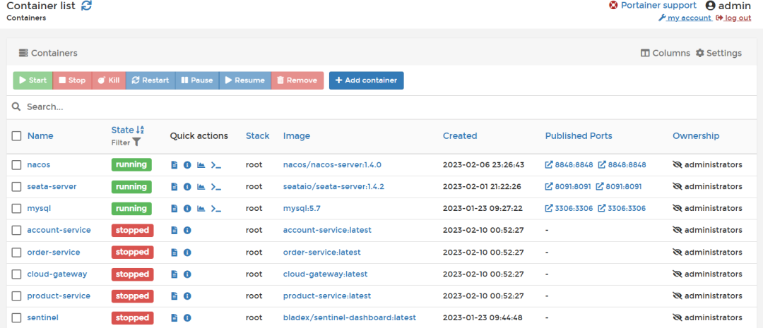 docker-compose部署docker图形化管理工具——Portainer_portainer docker-compose-CSDN博客