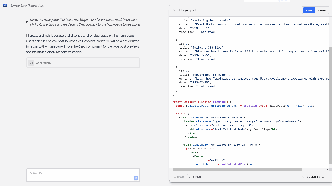 【开源免费，一键部署】Llama Coder V2：这款完全免费的 AI Coder 击败了 V0 和 Bolt吗？_free ai coder-CSDN博客