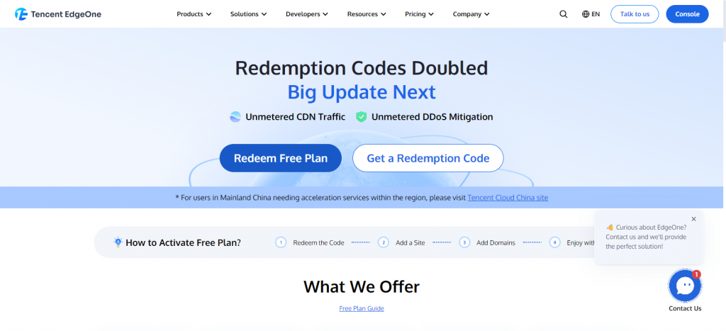 如何让你的 GitHub 开源项目获得腾讯 EdgeOne 免费 CDN 加速：完整申请流程解读_腾讯免费cdn-CSDN博客