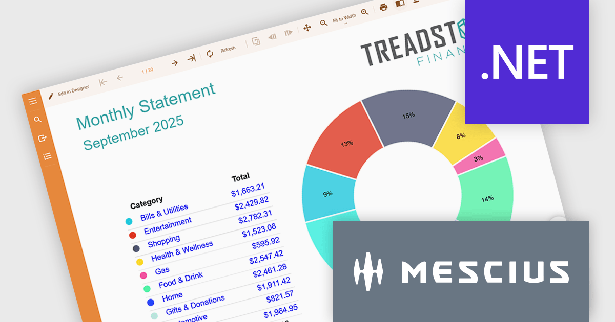 ActiveReports.NET向C#.NET应用程序添加报告和数据可视化-CSDN博客
