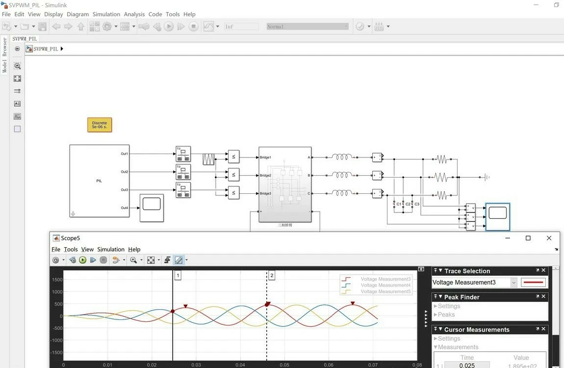 DSP28335的Svpwm处理器在Matlab/Simulink中的环仿真：控制算法的DSP...-CSDN博客