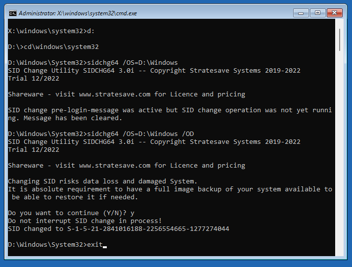 将当前计算机 SID 替换为新的随机 SID-SIDCHG_sidchg 3.0-CSDN博客