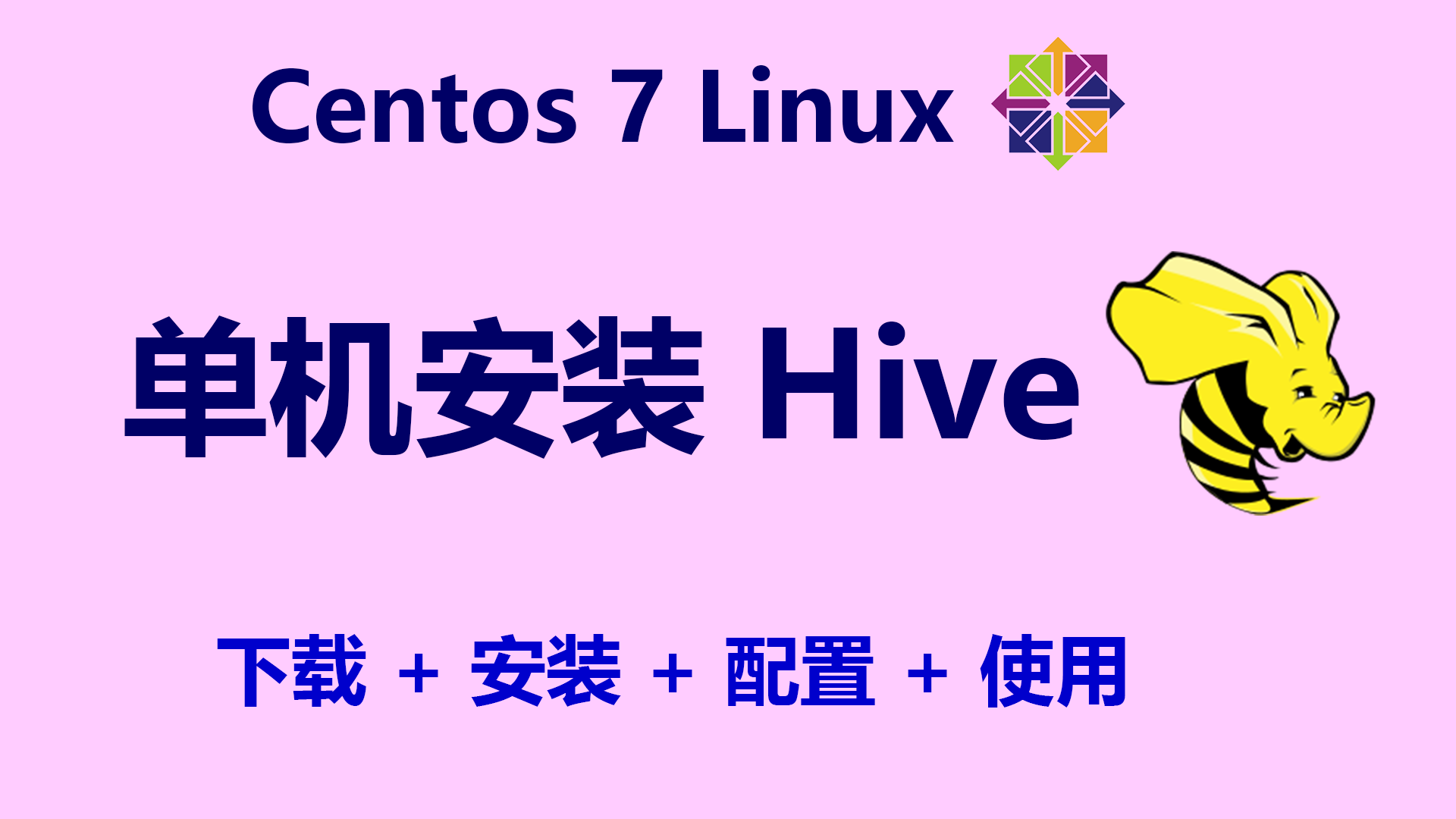 Centos 7 Linux 单机安装 Hive：下载、安装、配置、使用_linux离线安装hive-CSDN博客