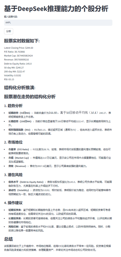 AI颠覆金融！DeepSeek+LangGraph打造革命性个股分析助手（附源码）_股票分析ai助手-CSDN博客