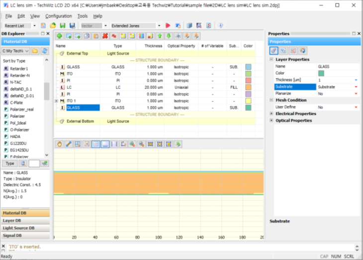 TechWiz LCD 2D：液晶透镜模拟_techwiz 2d模拟-CSDN博客