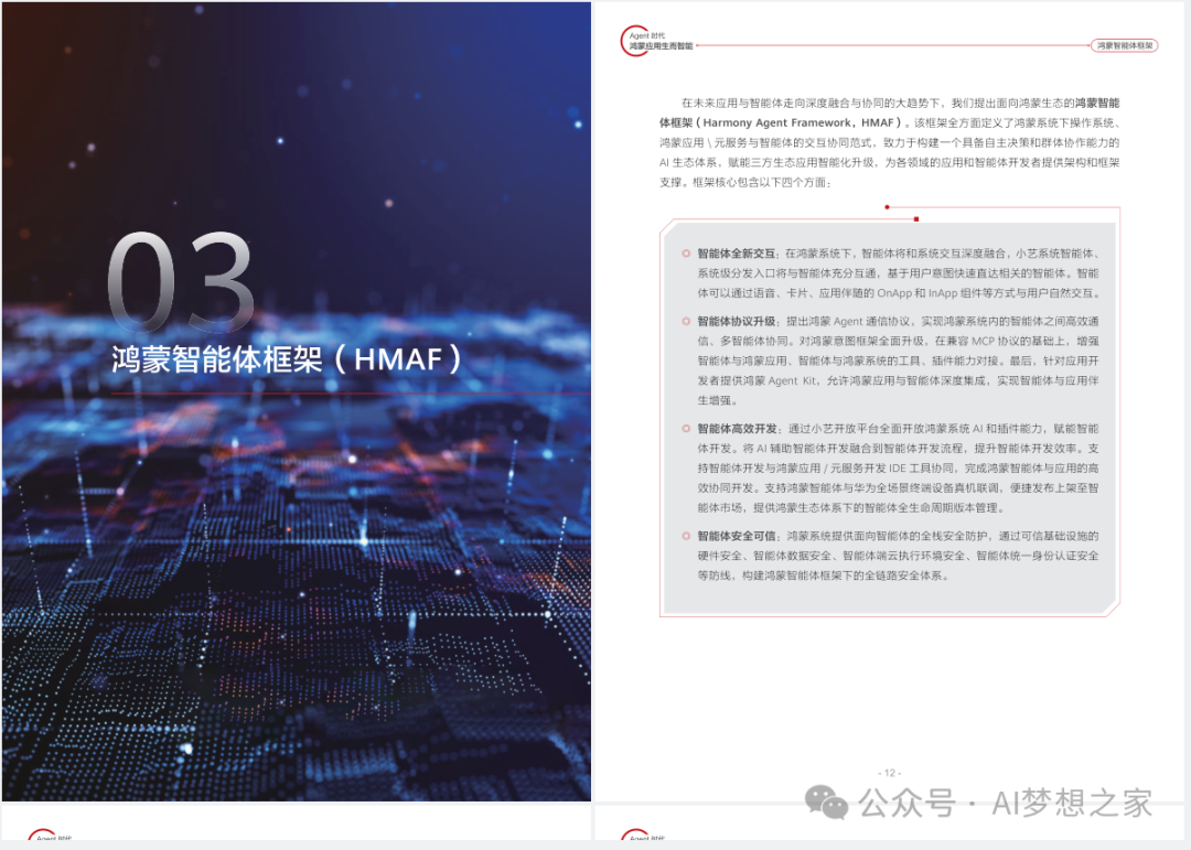 华为108页《鸿蒙智能体白皮书》中文版新鲜出炉！太权威了！！-CSDN博客