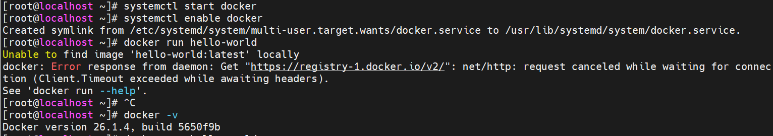 CentOS7安装docker及问题解决!_centos7 docker-CSDN博客