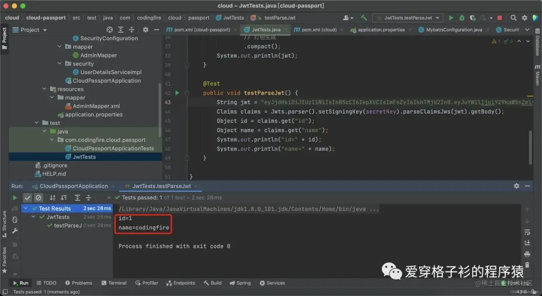 Java开发 - 单点登录初体验（Spring Security + JWT）_java jwt单点登录-CSDN博客