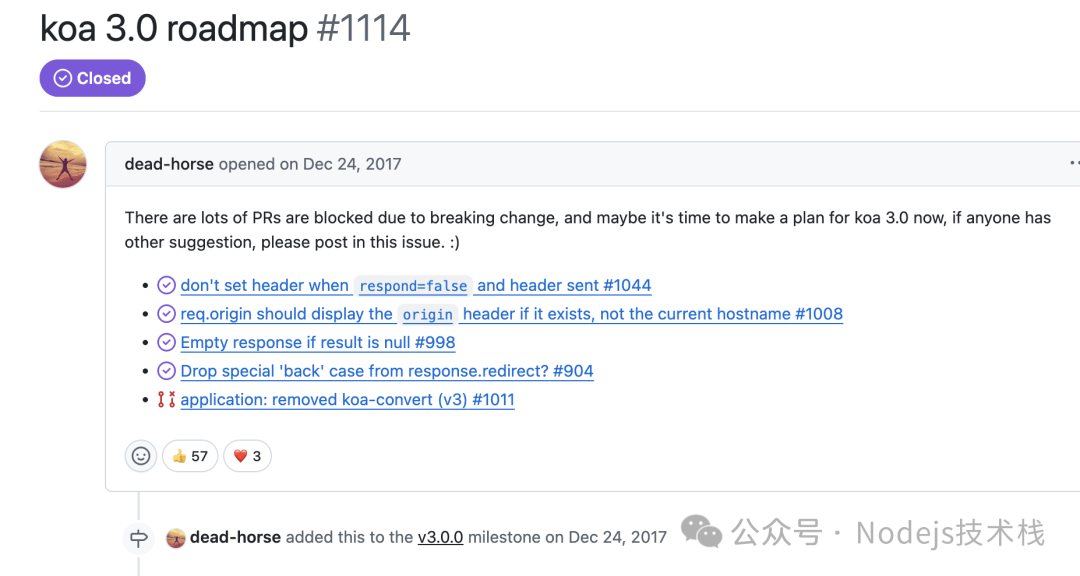 时隔8年，Koa 3.0.0 重磅发布：Node.js 经典框架再进化！-CSDN博客