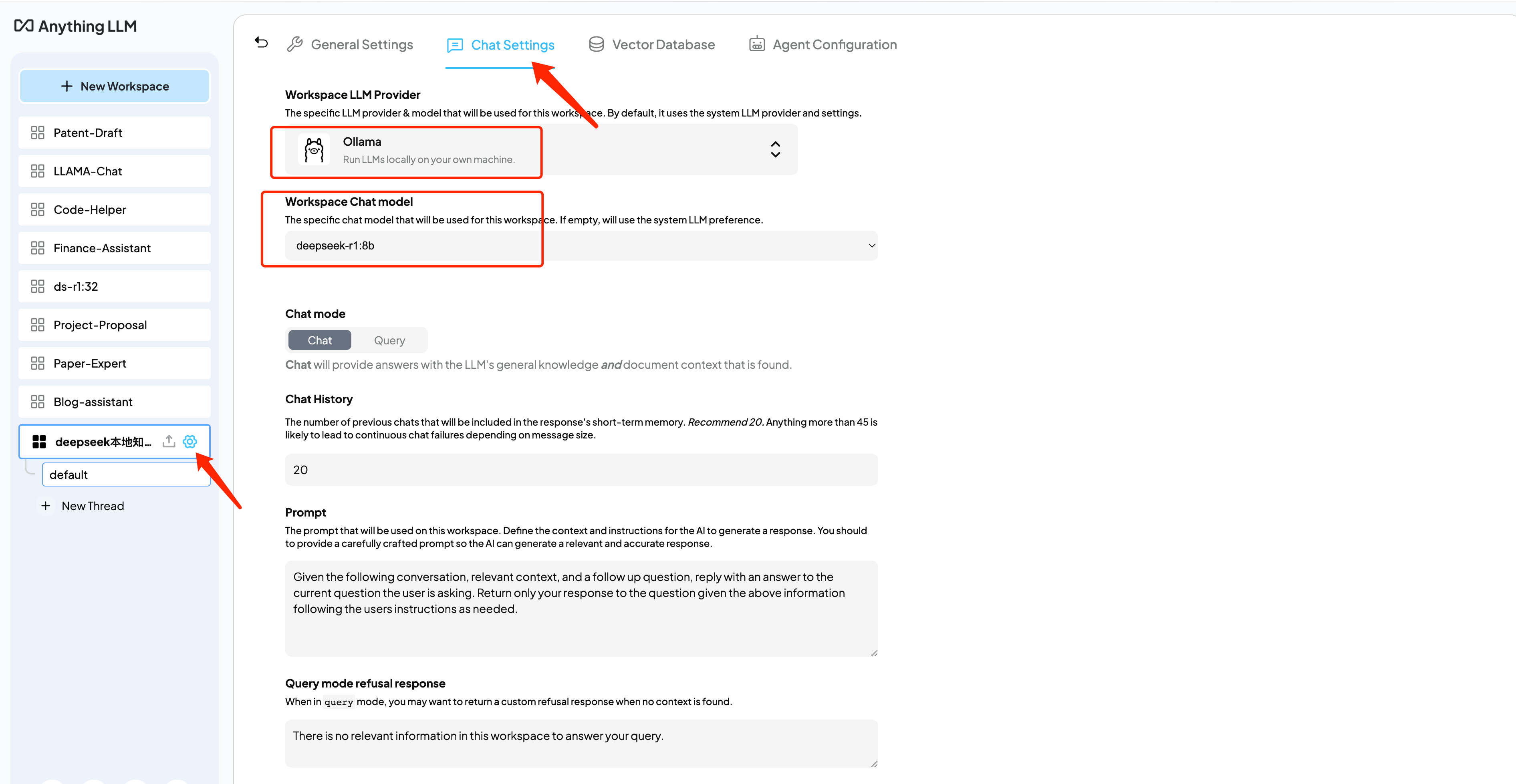 五分钟打造你的专属AI助手：Ollama + DeepSeek + AnythingLLM 完整整合指南_deepseek+ollama+anythingllm-CSDN博客