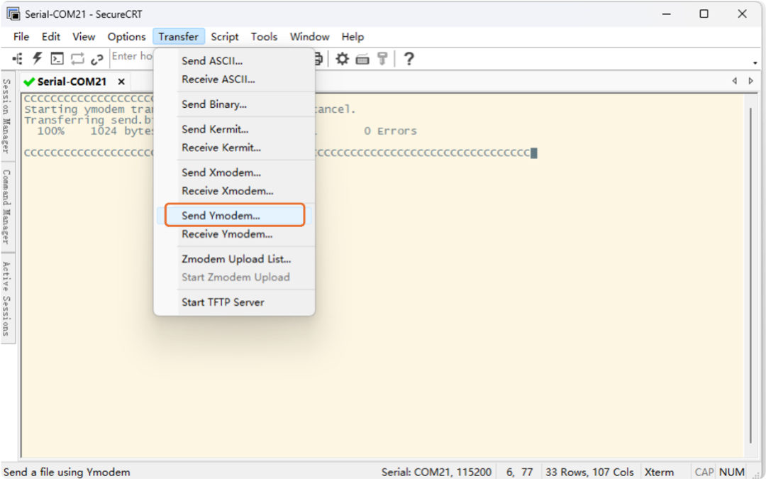 大文件高效传输，Ymodem协议应用示例_ymodem发送软件-CSDN博客