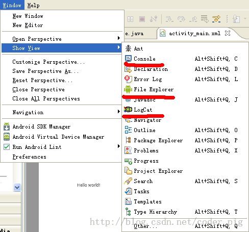 HoRain云--使用Eclipse + ADT + SDK开发Android APP-CSDN博客