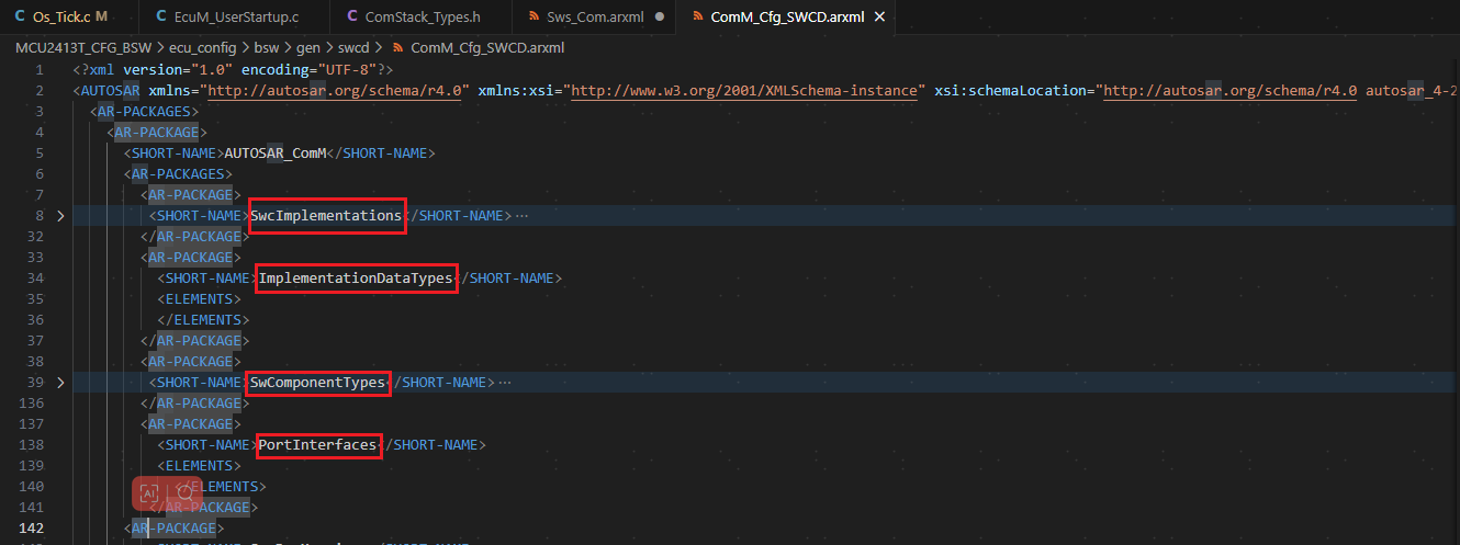 【Autosar CP】AUTOSAR工具链 ARXML文件详解_autosar arxml-CSDN博客