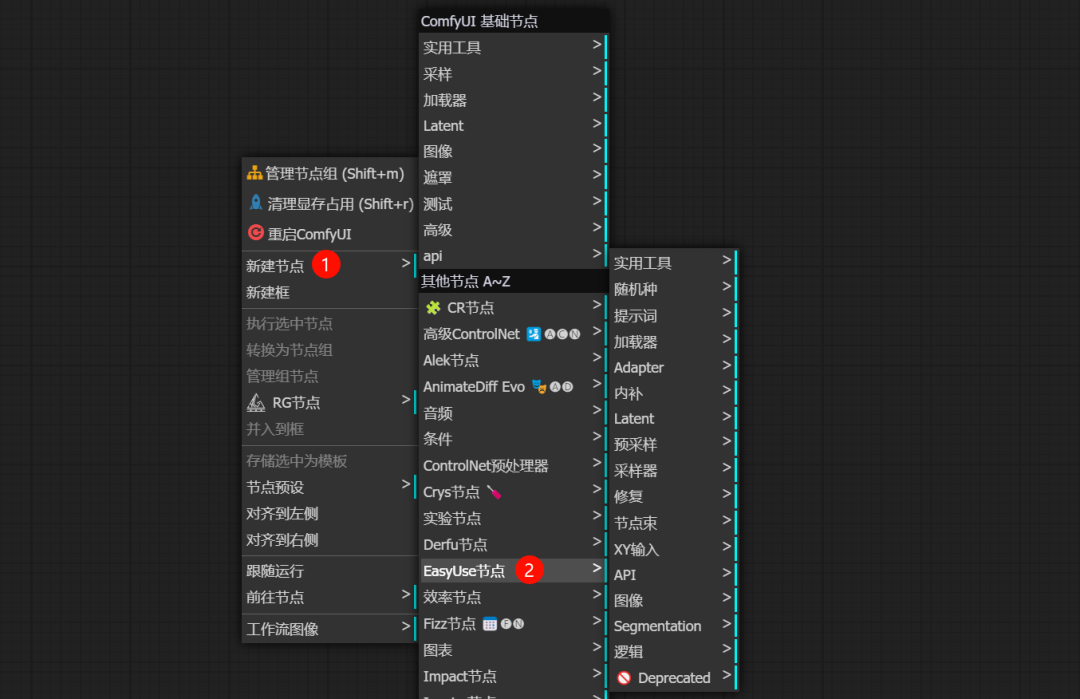 ComfyUI绘画|Easy Use：节点整合实现高效工作流_comfyui easy use-CSDN博客