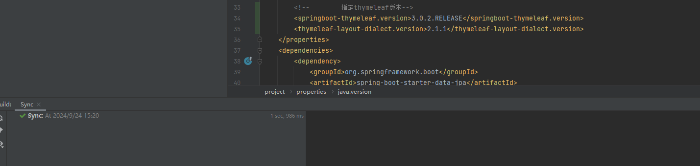 thymeleaf问题报错Cannot resolve org.thymeleaf:thymeleaf-spring6:3.0.2.RELEASE_java_1999LIJIAN-ZA技术社区