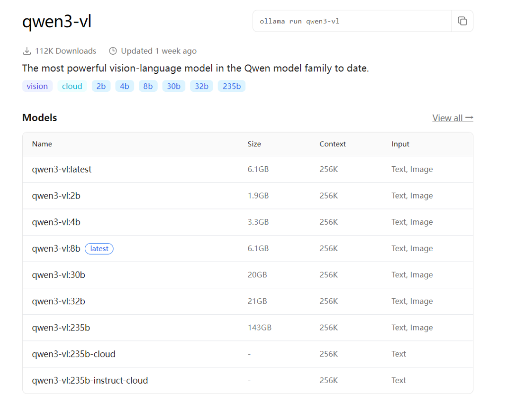 【保姆级教程】手把手教你用Ollama部署Qwen3-VL大模型，建议收藏！_人工智能_python零基础入门小白-北京朝阳AI社区