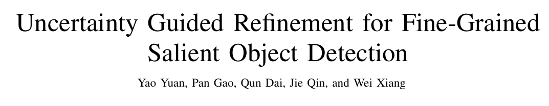 显著目标检测（Salient Object Detection, SOD）-CSDN博客