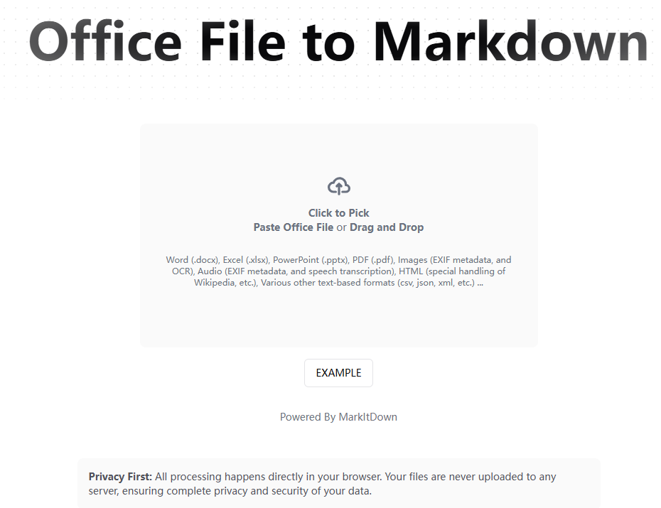 微软开源MarkitDown，RAG文档解析就这么解决了~_微软开源的文件解析python-CSDN博客
