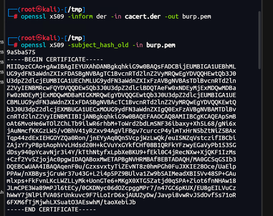 APP测试0基础 - mumu模拟器安装burp系统级证书抓包（windows为例）_mumu模拟器安装证书-CSDN博客