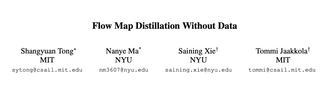数据竟是累赘？谢赛宁新作FreeFlow：仅靠高斯噪声，1步刷新ImageNet蒸馏SOTA-CSDN博客