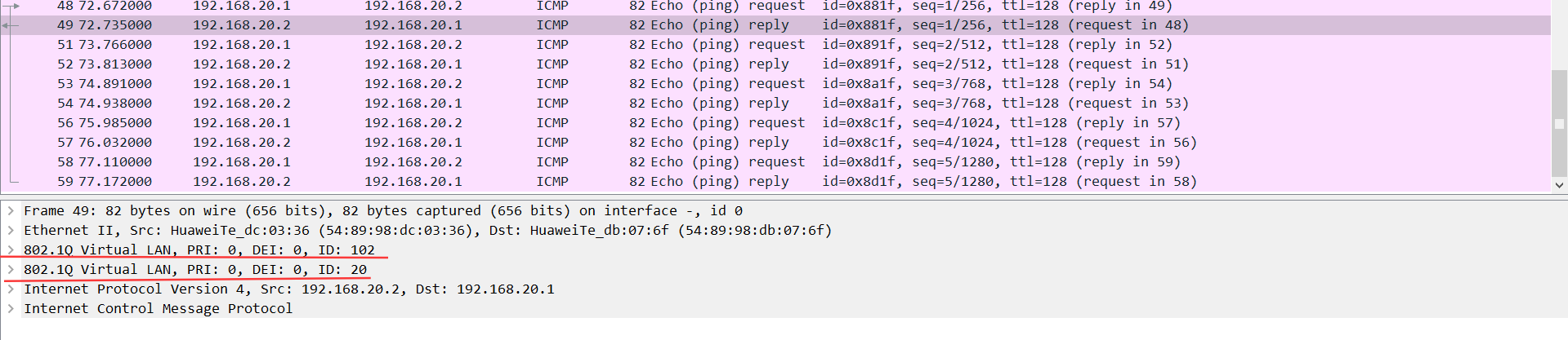 基于华为ENSP QINQ配置_qinq实验-CSDN博客