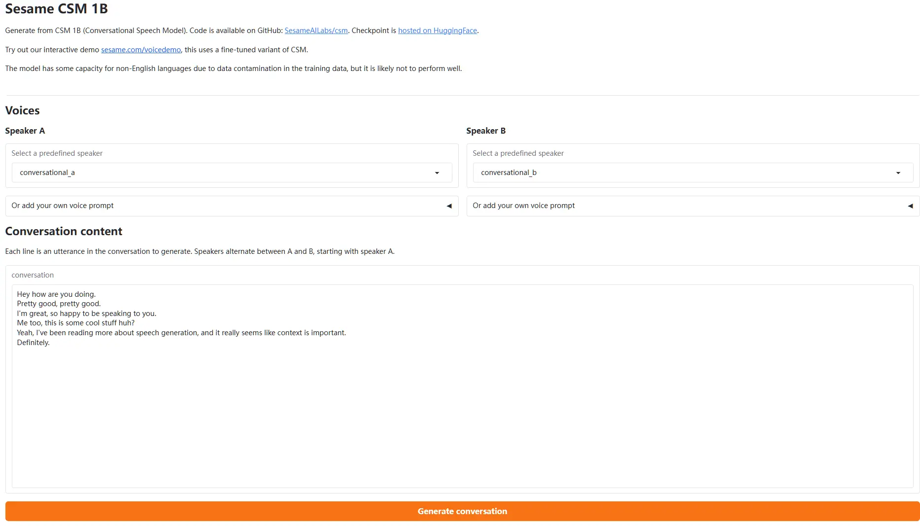 体验超真实 AI 语音：CSM 1B 模型现已发布-CSDN博客