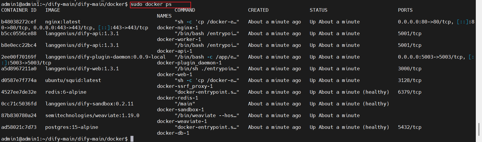 Linux基于docker安装dify_linux docker安装dify-CSDN博客
