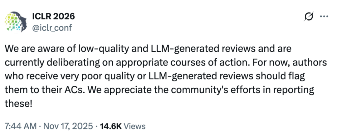 离谱，21%的ICLR 2026审稿意见竟是AI生成的？-CSDN博客