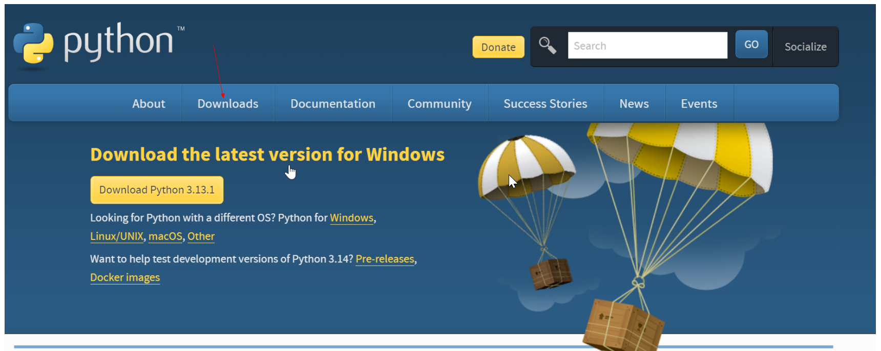 windows平台 python3的下载安装和验证_windows pip3-CSDN博客