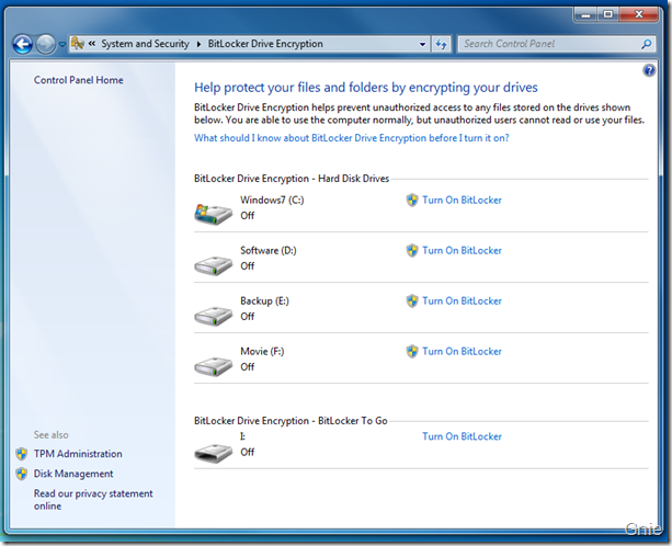 Windows 7 BitLocker 体验_win7 bitlocker-CSDN博客