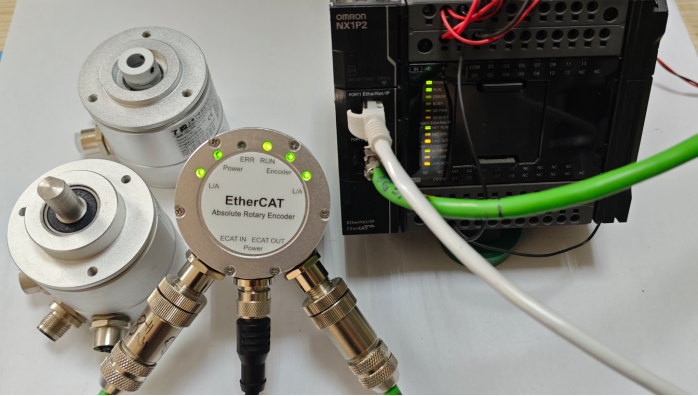 EtherCAT编码器与欧姆龙PLC NX1P2 Sysmac Studio应用教程-上海了淼GME-58L-EC系列_nx1p2怎么把变量映射到ethercat上的设备-CSDN博客