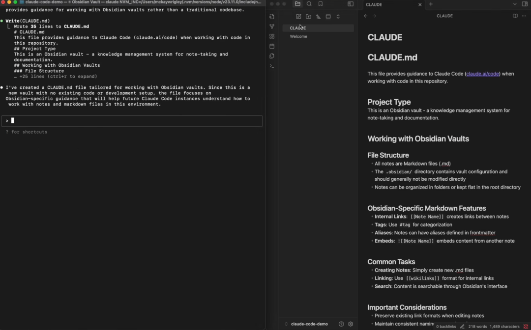 大神手把手教学，Obsidian+Claude Code 10 倍效率玩转笔记，构建 AI 第二大脑，大模型入门到精通，收藏这篇就足够了！_obsidian claude code-CSDN博客