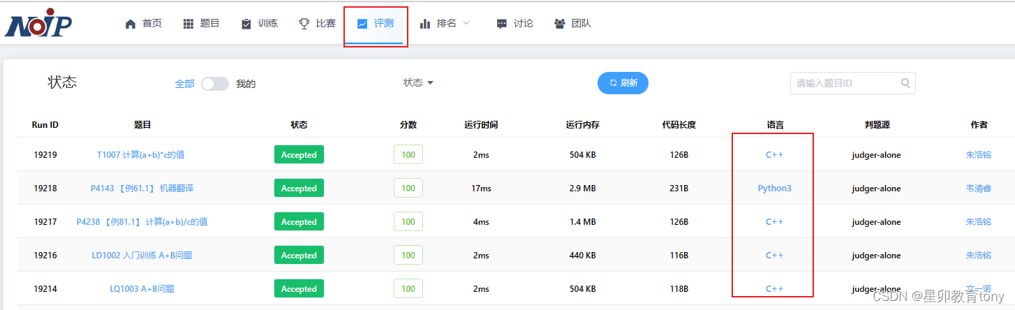 HOJ系统二开版本功能介绍和使用手册_hoj二开-CSDN博客