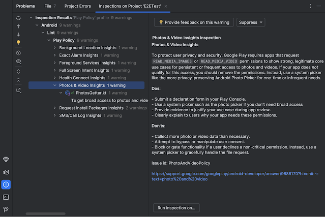 Android Studio 中的 Google Play 政策洞见 Beta 版 | 让应用审核更高效流畅-CSDN博客