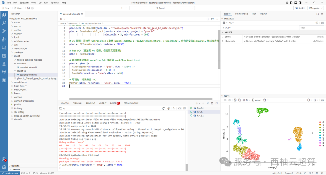 抛弃Rstudio后的Positron秘籍_如何获得positron在服务段运行的代码记录-CSDN博客