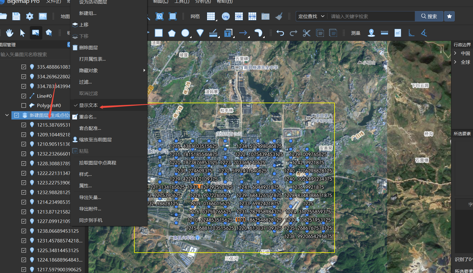 超详细！Bigemap Pro 制作高程点（海拔 DAT）全教程_bigemap高程数据精度-CSDN博客