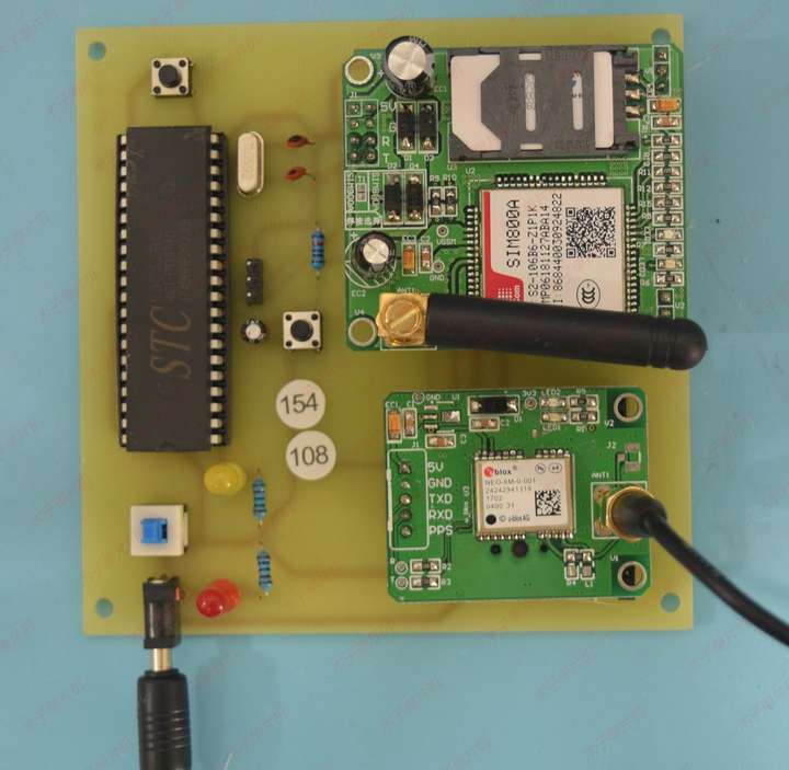 基于51单片机的GPS定位GSM短信上报系统设计_51单片机的gsm-CSDN博客