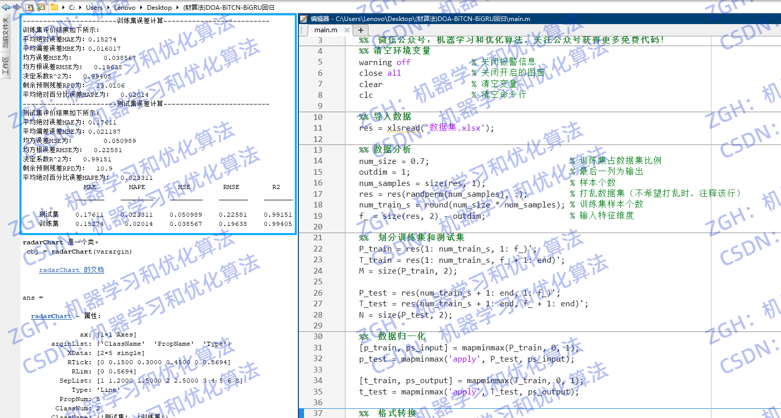 [25年7月1区算法]基于DOA-BiTCN-BiGRU多变量回归预测 Matlab代码 (多输入单输出)-CSDN博客